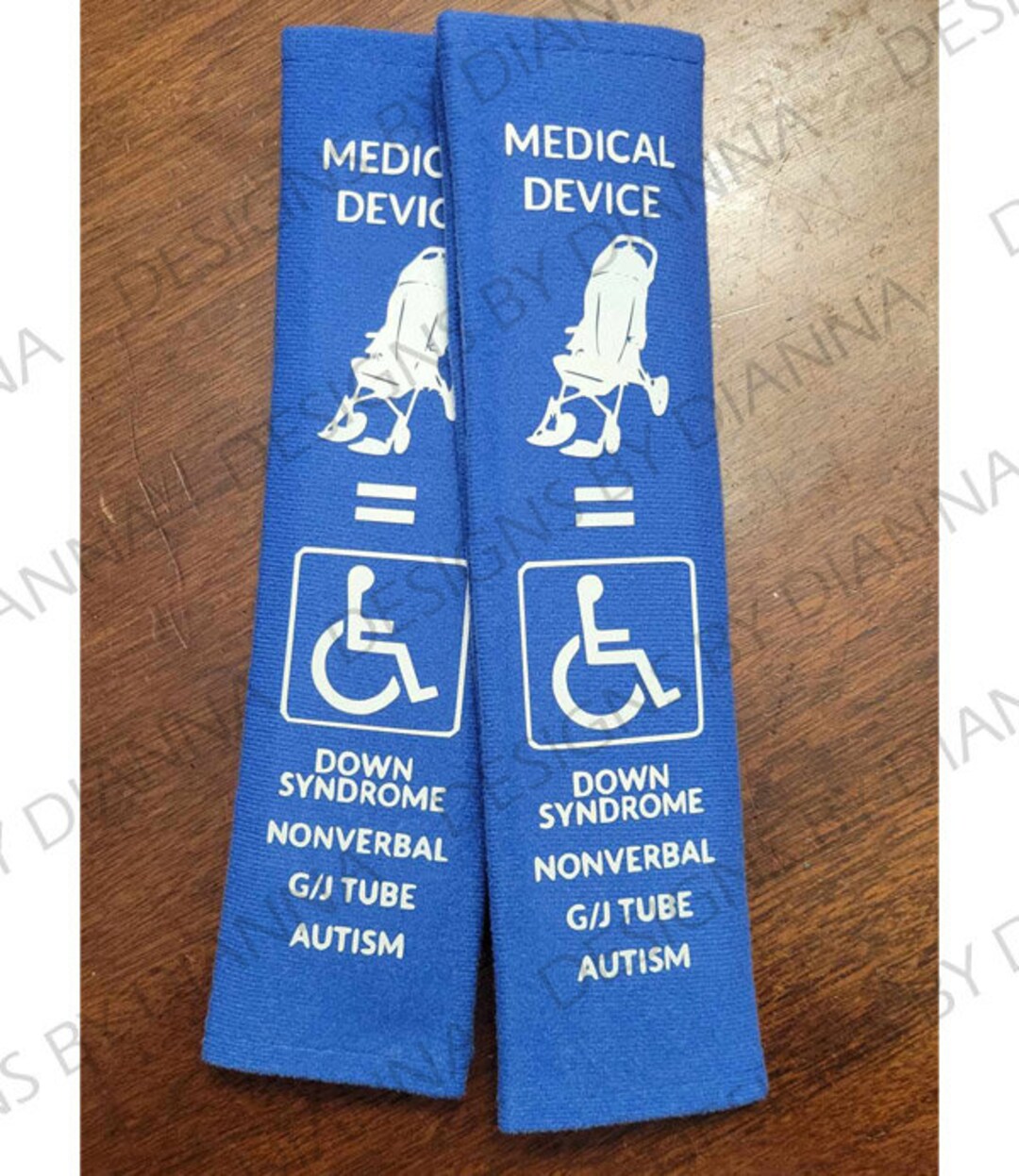 Down Syndrome, Nonverbal, G/J Tube, Autism Handicap Wraps for Convaid ...