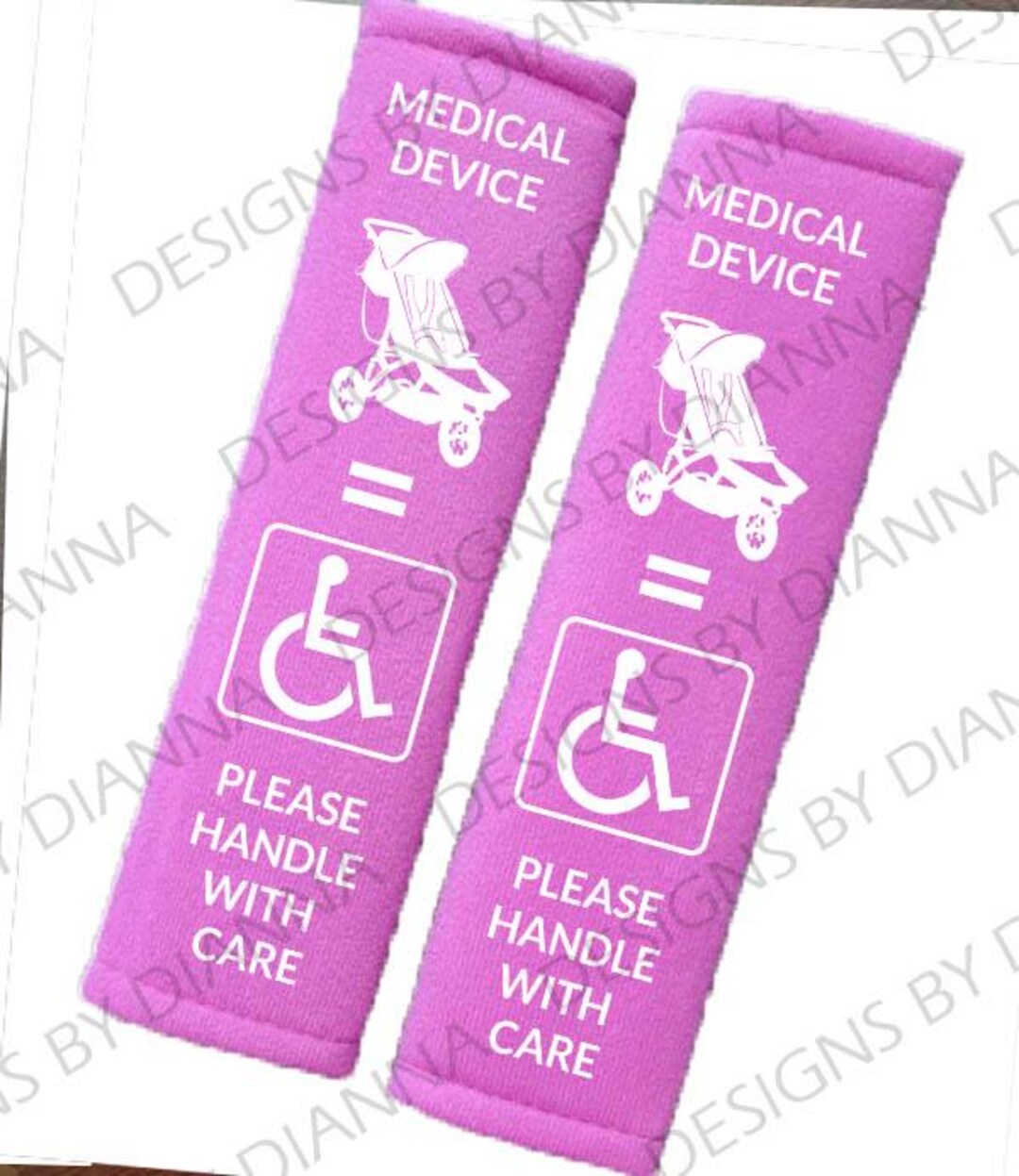Handicap Straps for Special Tomato Jogger Stroller in HOT PINK - Etsy