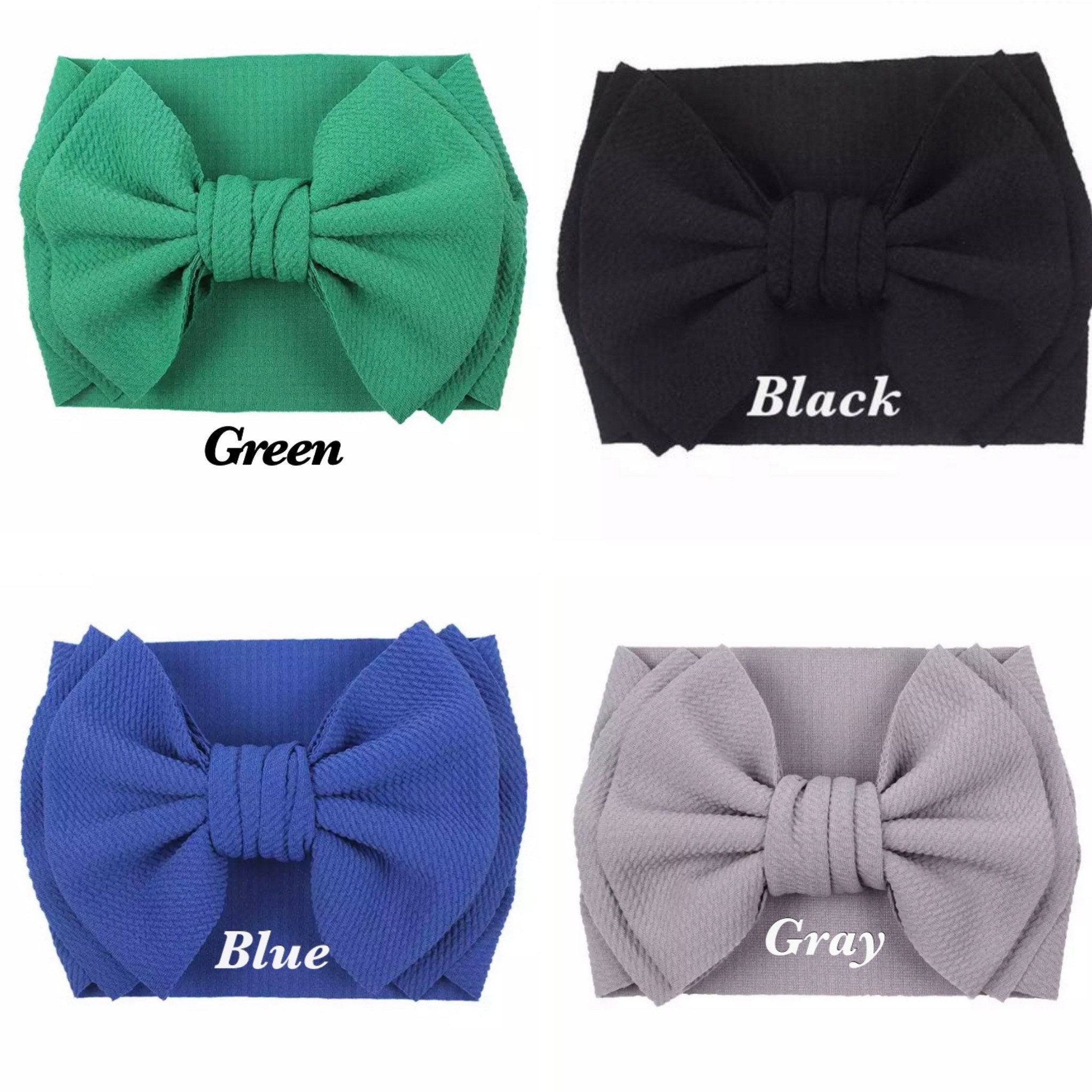 7 SOLID Color Bows Dog Bow Dog Headband Bow - Etsy