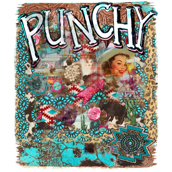 Punchy Western Png - Etsy