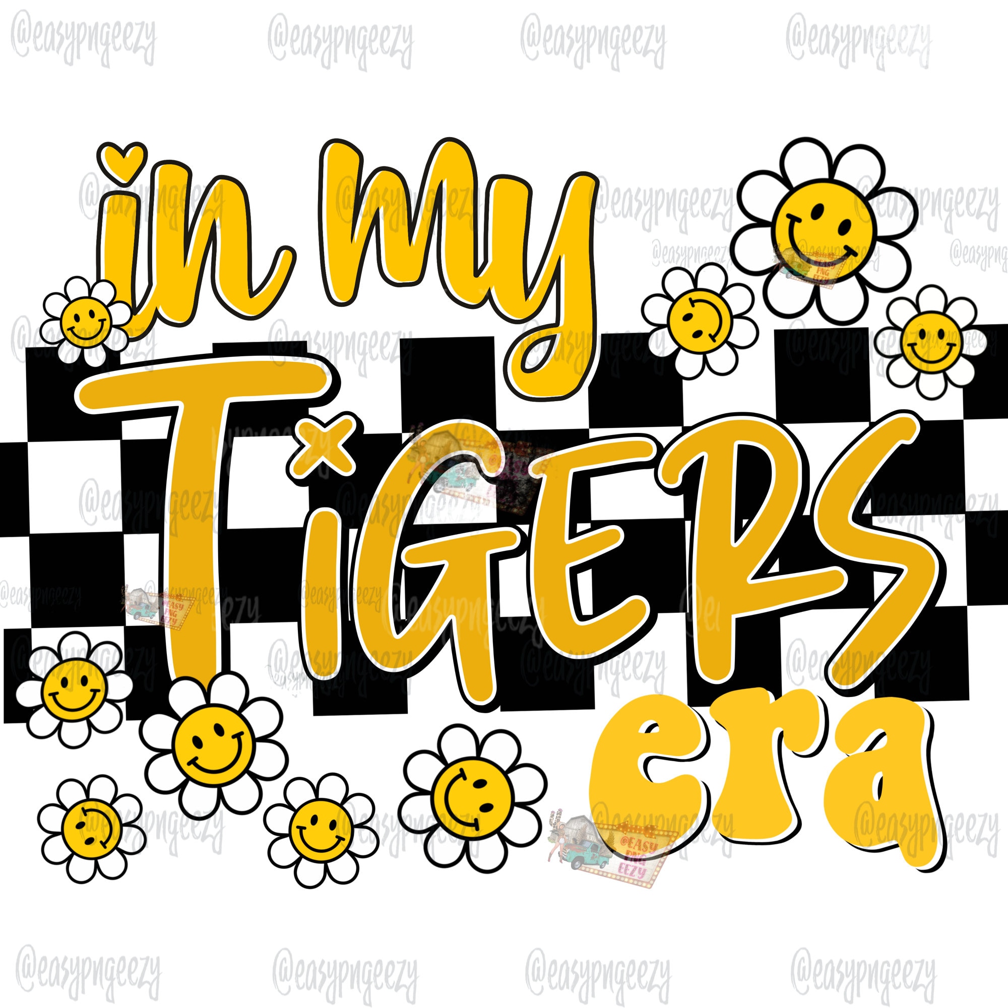 In My Tigers Era Sublimation Png/class Shirt/cup Diy/teacher Shirt ...