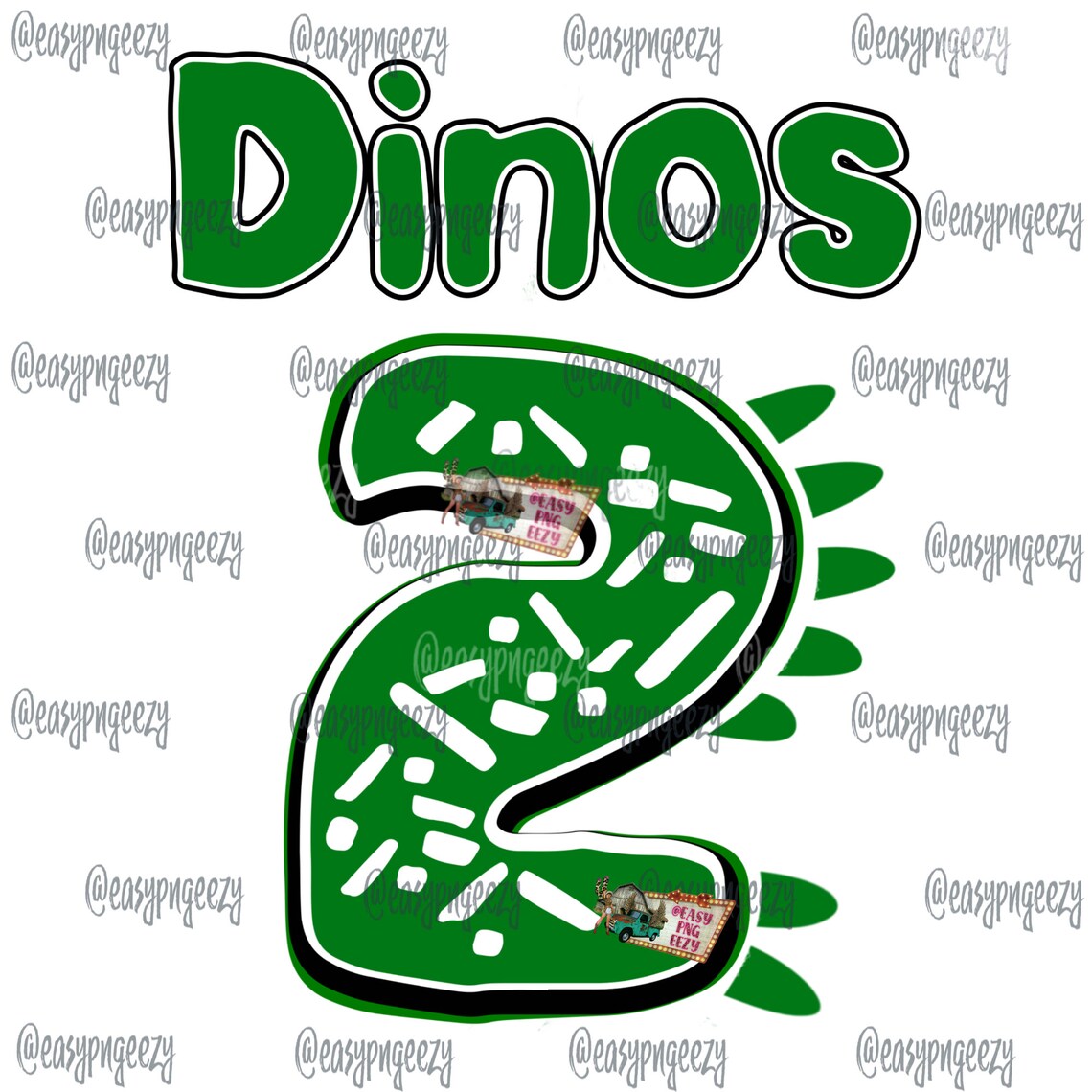 Team Dinos Png Numbers 1 - 5/dinos Sublimation Png/dino Png/dinosaur ...