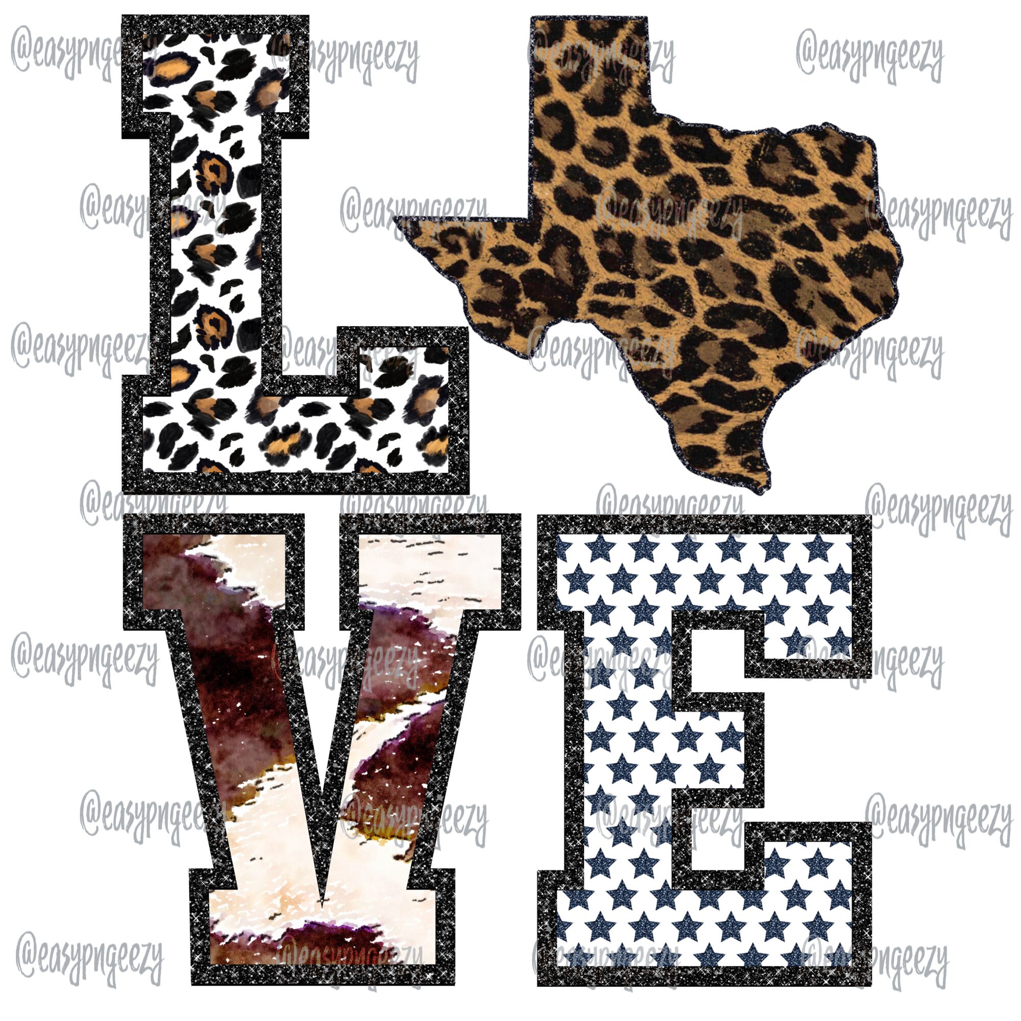 LOVE Texas Sublimation Png/texas Sublimation for Download/digital ...