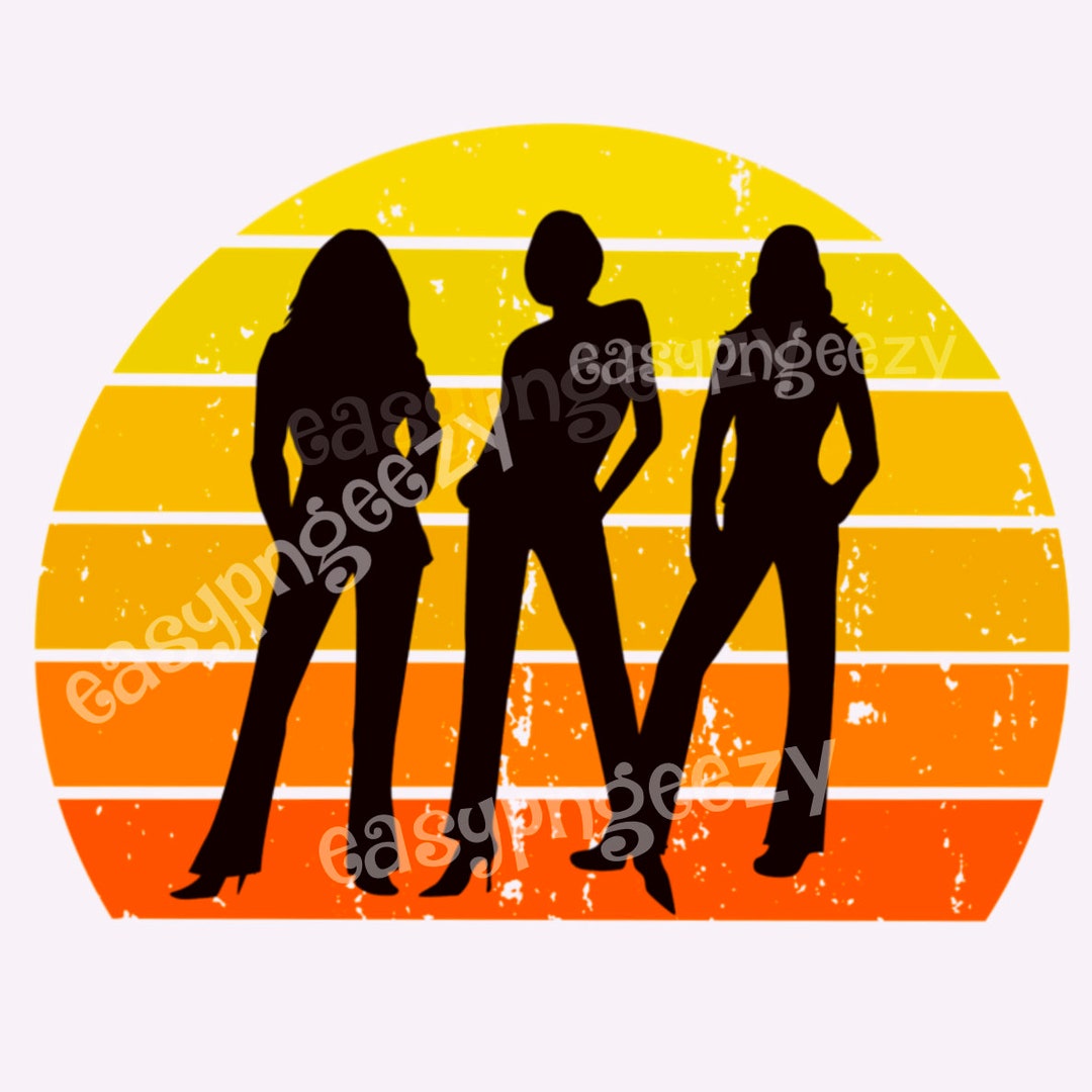 Retro Vintage Sunset Png Download/3 Poses/model/besties/girlies/baddies ...