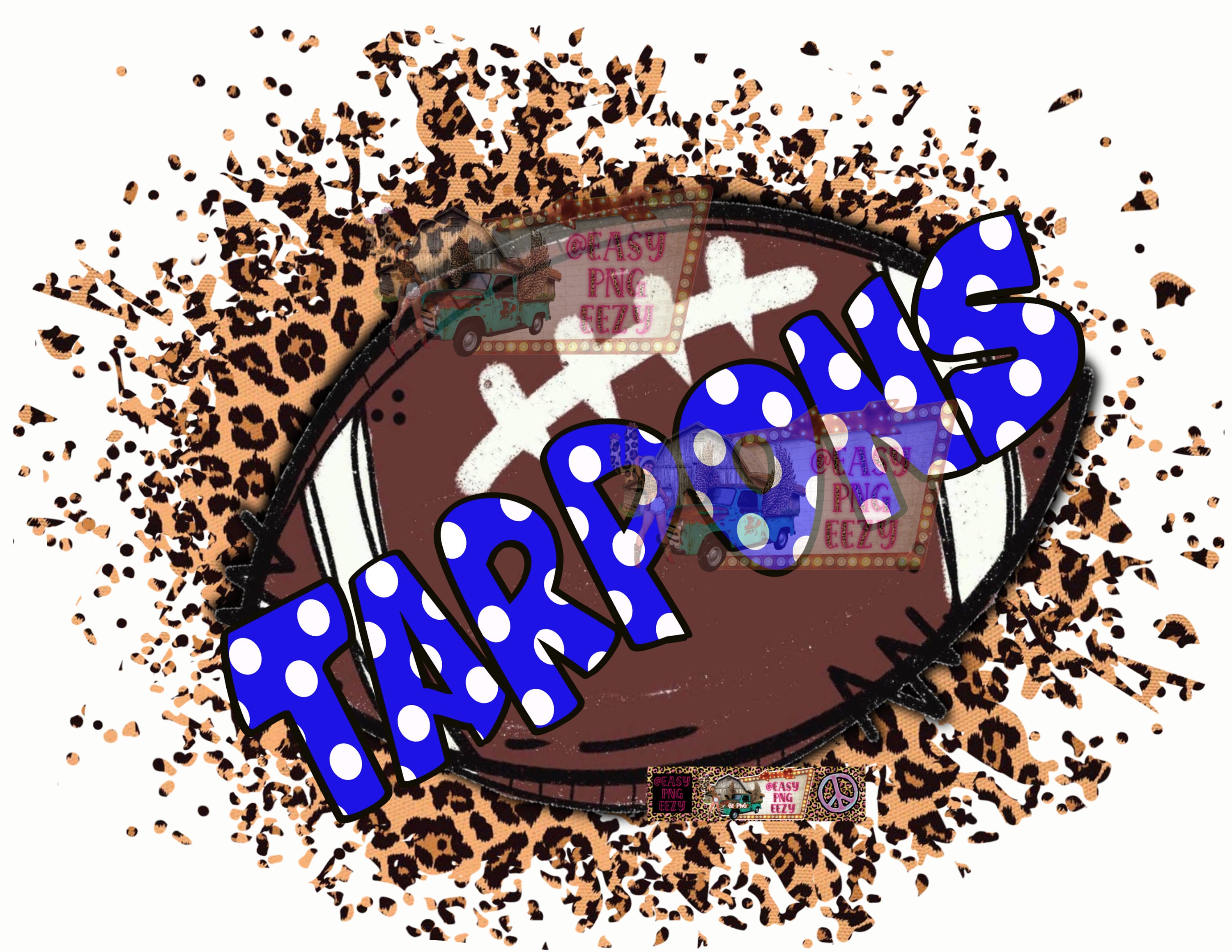 Tarpons Football Sublimation Png/tarpons Mascot Png/tarpons Team ...