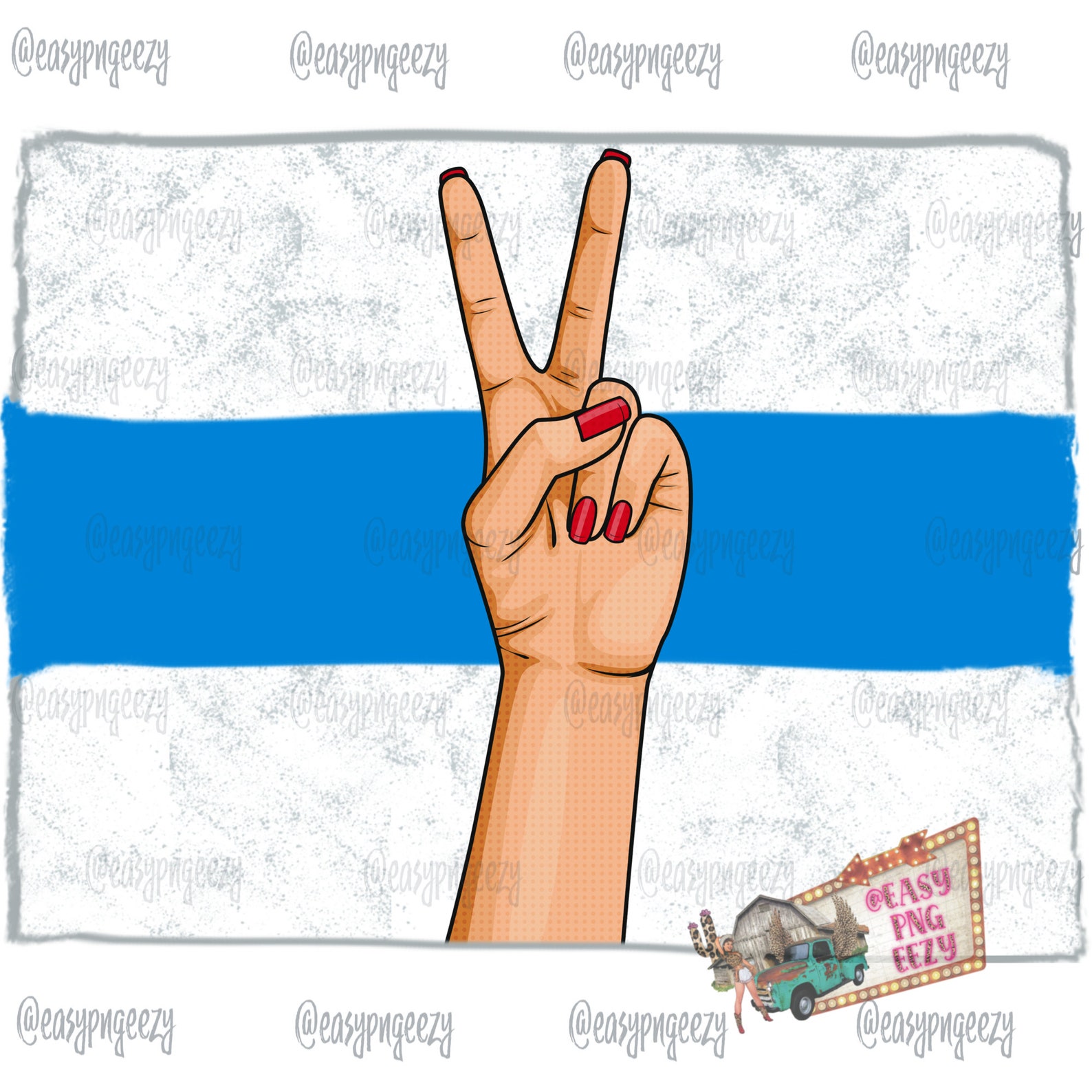 White Blue White Resistance Flag Png/anti War Sublimation/protest ...