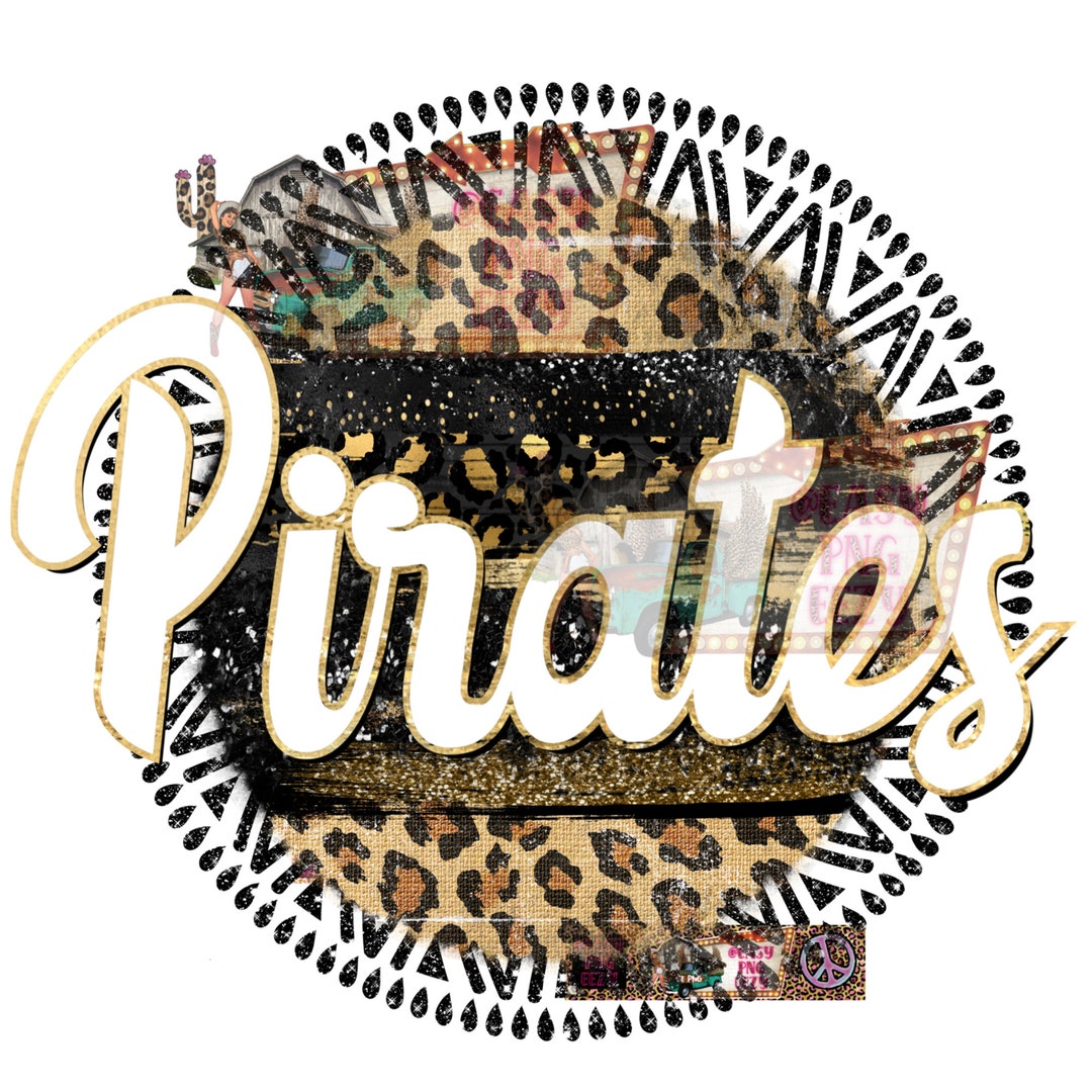 Pirates Sublimation Png/football/crandall Texas/pirates Design/brown ...