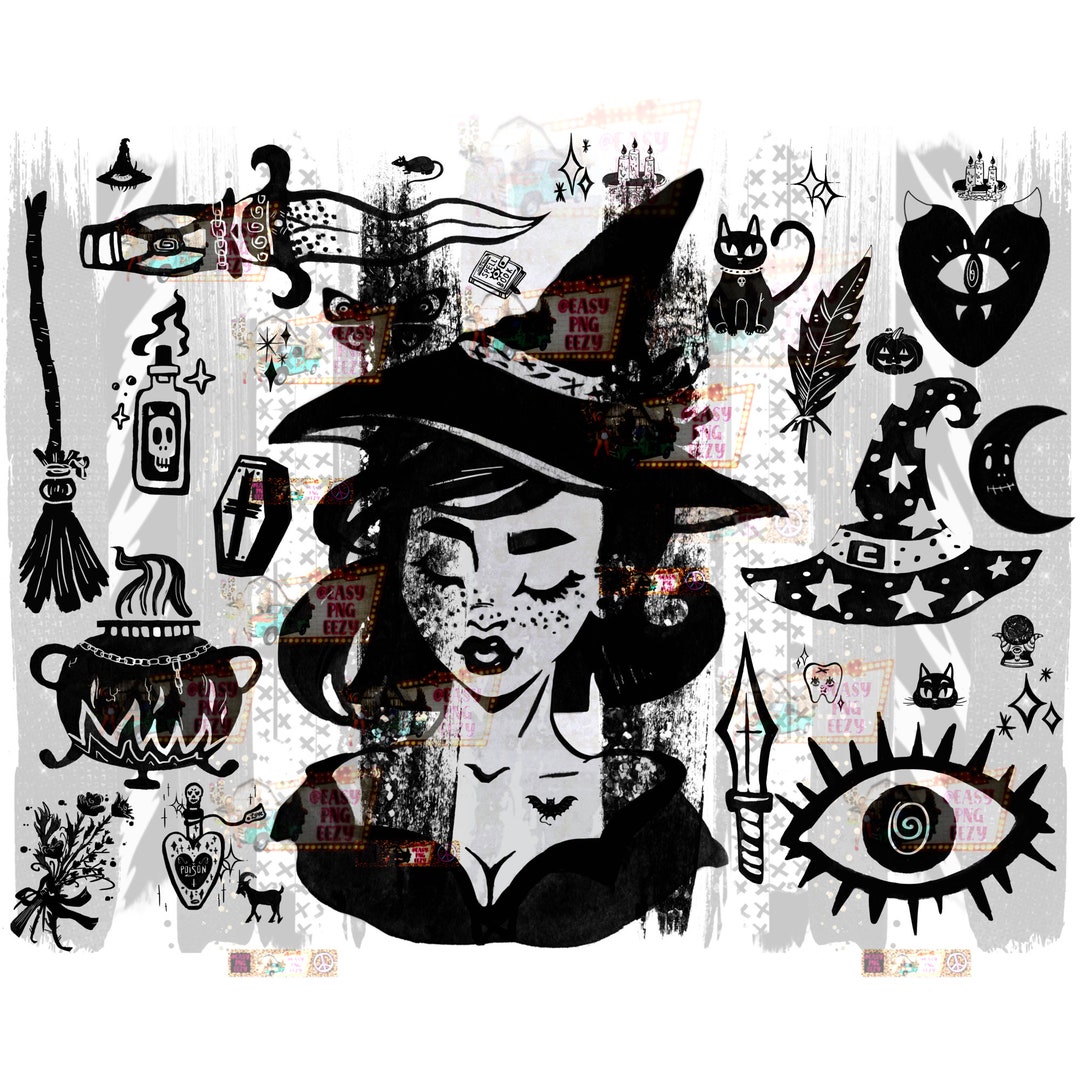 Witchcraft Png Sublimation/witchy/witches/halloween Png/halloween Lover ...
