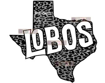 Palmview Lobos Svg - Etsy