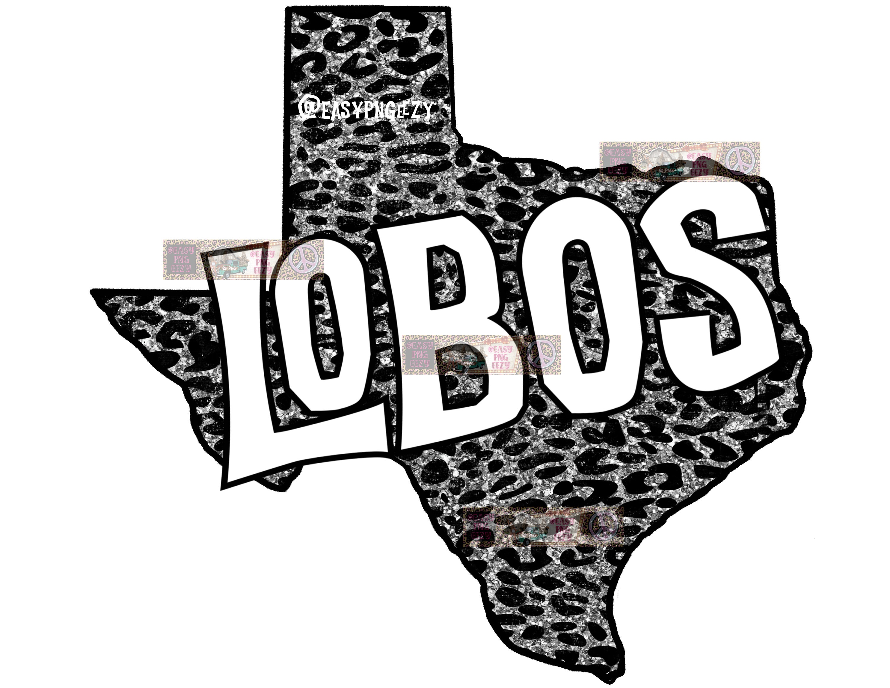 Lobos Sublimation Png/texas Lobos Png/lobos/lobo Png/leopard/little Elm ...