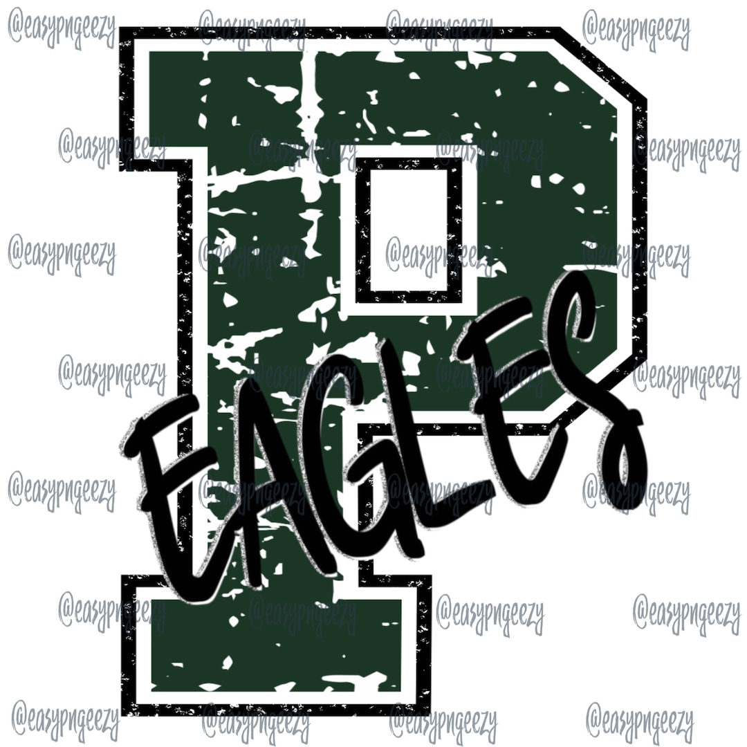 P Eagles Sublimation Png/eagle Mascot/prosper Eagles/green P/eagles Png ...