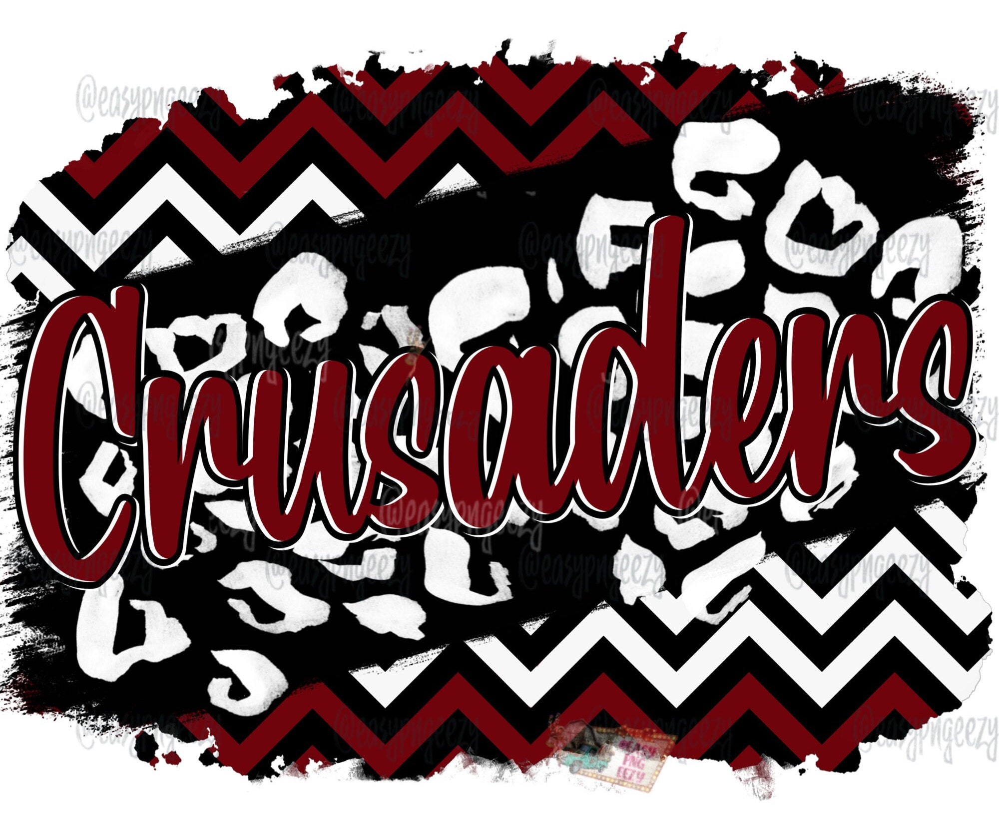 Crusaders Maroon Sublimation Png/digital/crusaders Maroon Mascot ...