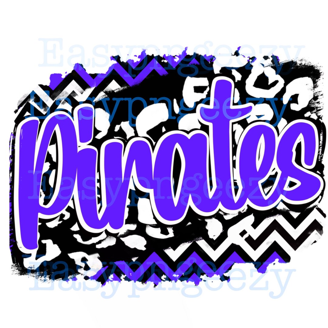 Purple Pirates Custom Design for Sublimation and Printing/cheer/teacher ...