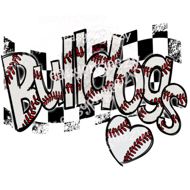 Bulldogs Baseball Png for Printing/baseball Letters/baseball Mom ...