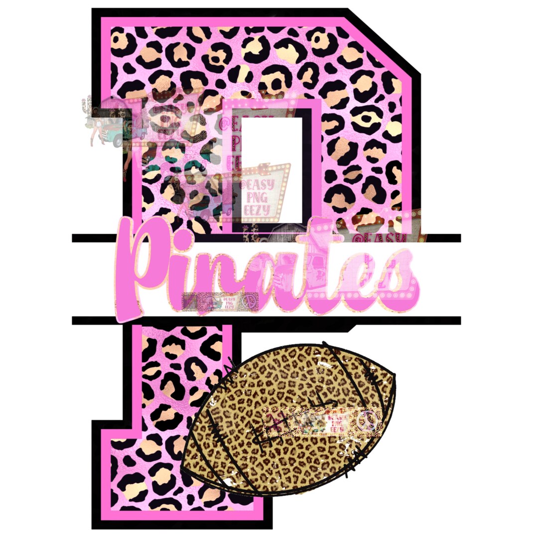 Pink Pirates Png/pirates Pink/pirates Sublimation Png/pink Football Png ...