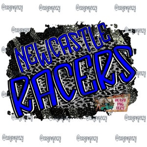 Newcastle Racers Sublimation Png/racers Png/downloadable for Prints ...