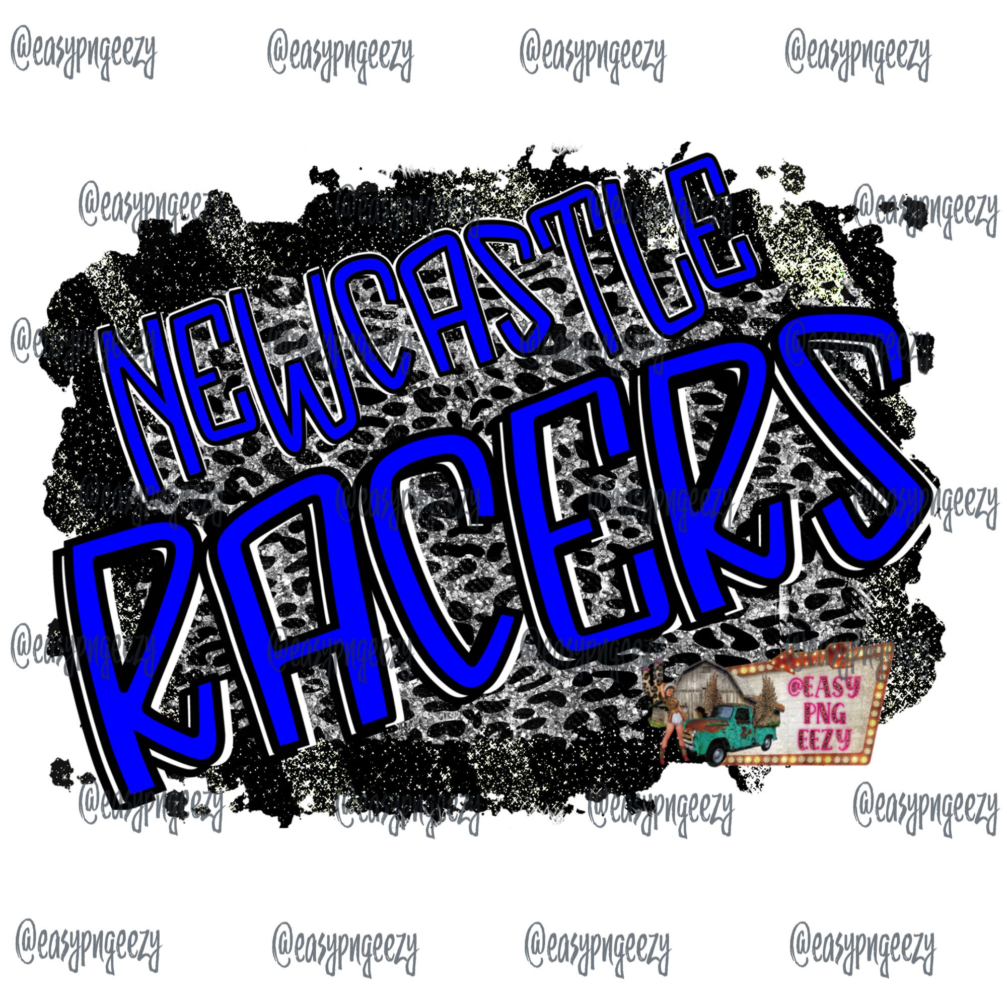 Newcastle Racers Sublimation Png/racers Png/downloadable for Prints ...