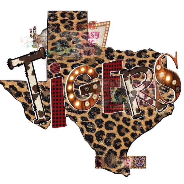 Terrell Tigers Png - Etsy