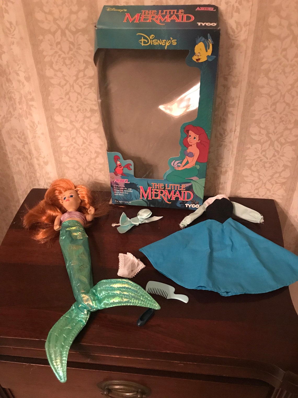 DISNEY'S the LITTLE MERMAID Tyco Ariel Tour the Kingdom | Etsy