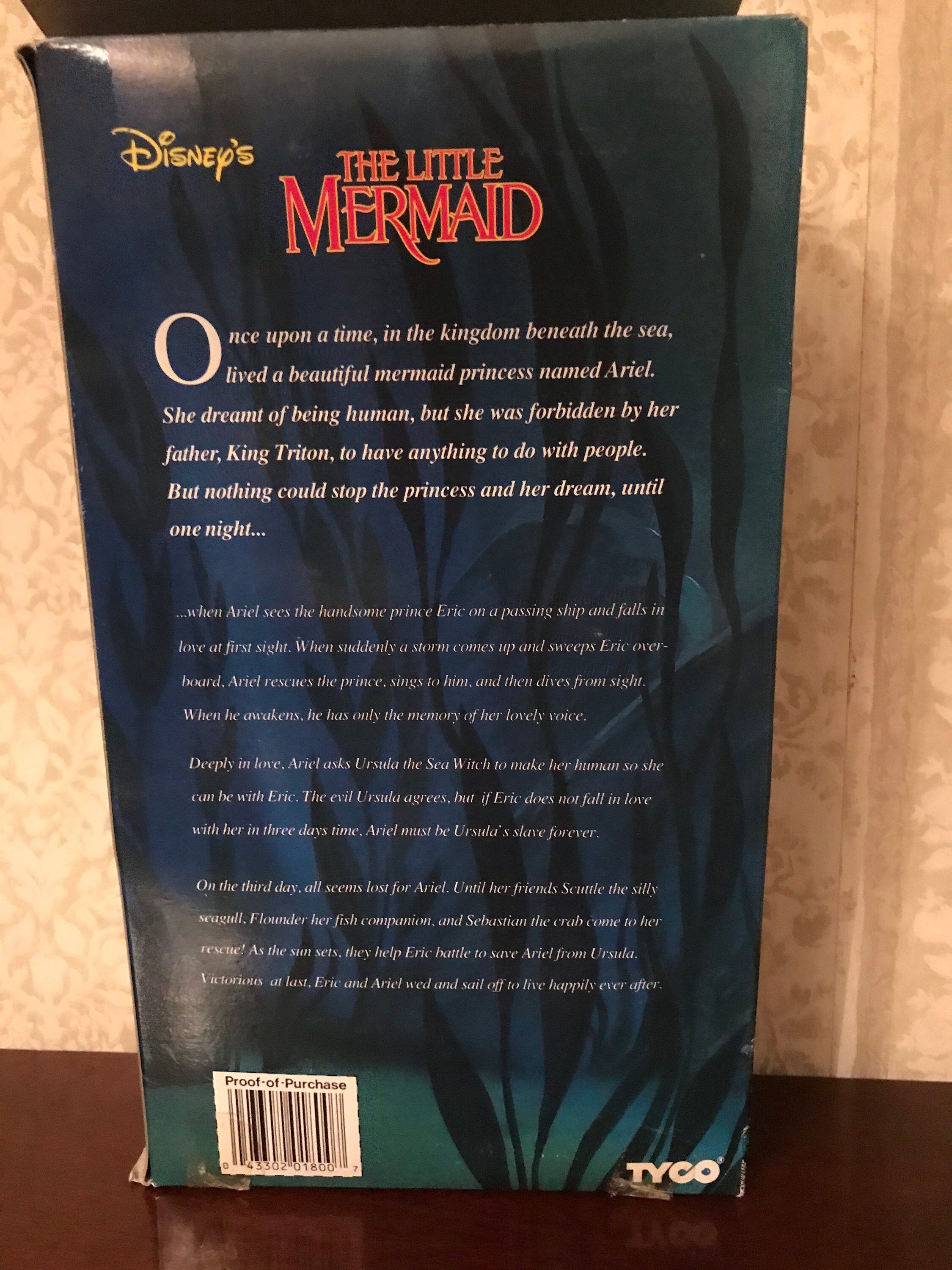 DISNEY'S the LITTLE MERMAID Tyco Ariel Tour the Kingdom - Etsy