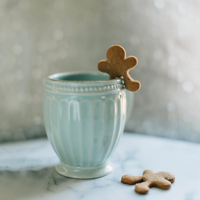 Gingerbread Mug Topper - Etsy