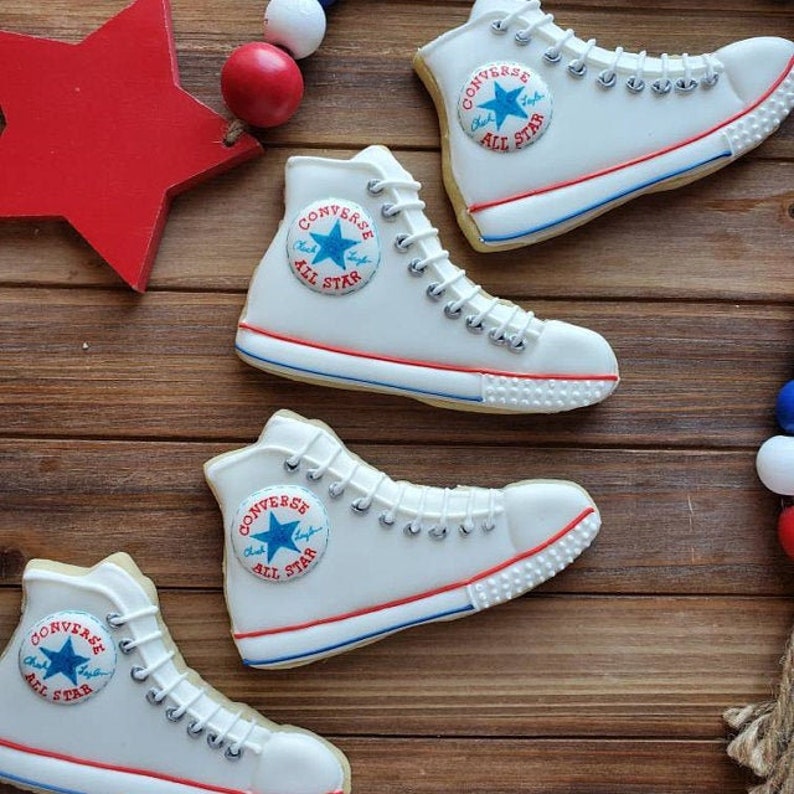 Sneaker Cookie Cutter Hightop #1 - Etsy
