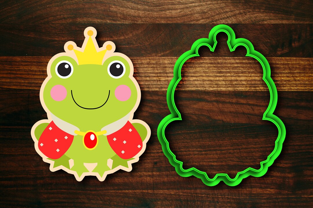 Frog Prince Cookie Cutter - Etsy