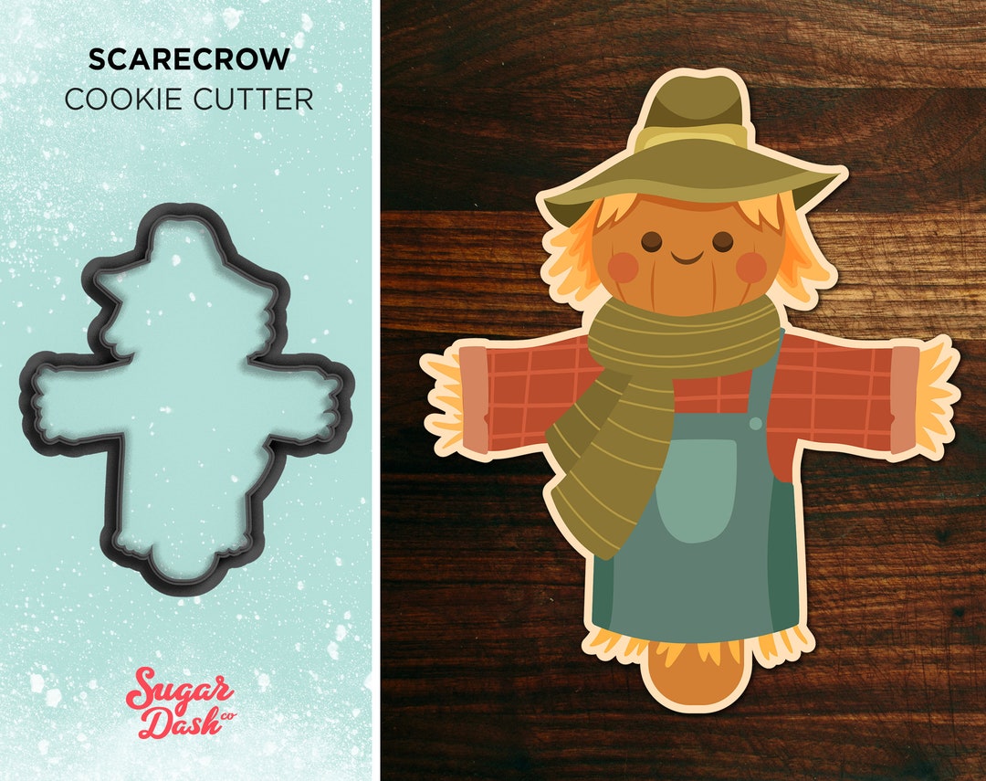 Scarecrow - Fall Cookie Cutter - Etsy