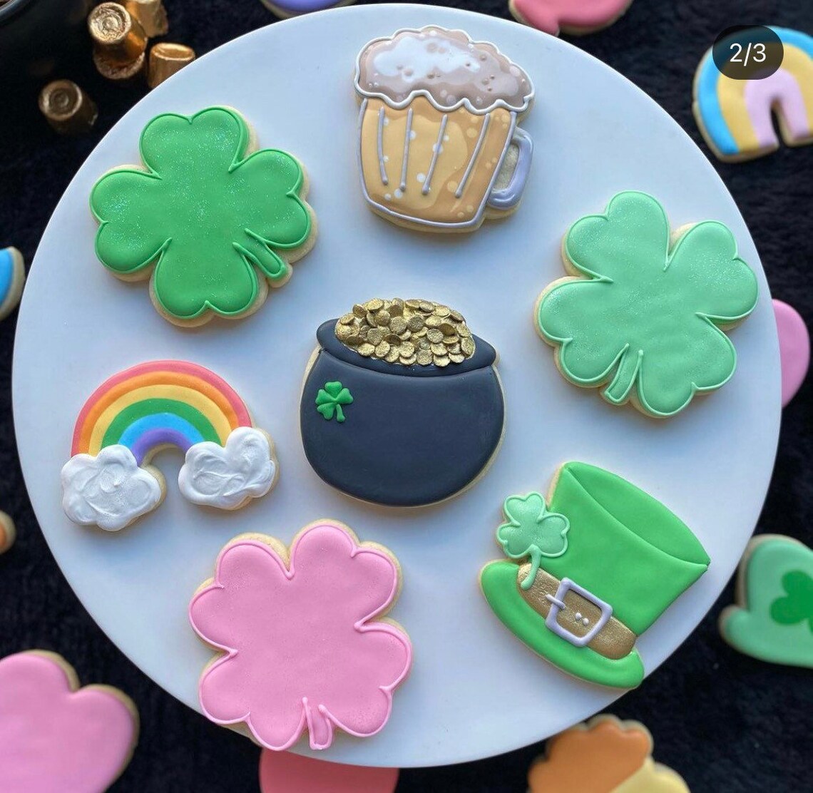 St Patricks Day Cutter Set of 5 - Etsy