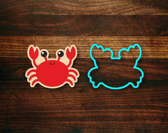 Crab Cookie Cutter Animal Cookie Cutters Fondant Cutters Beach Cookie ...