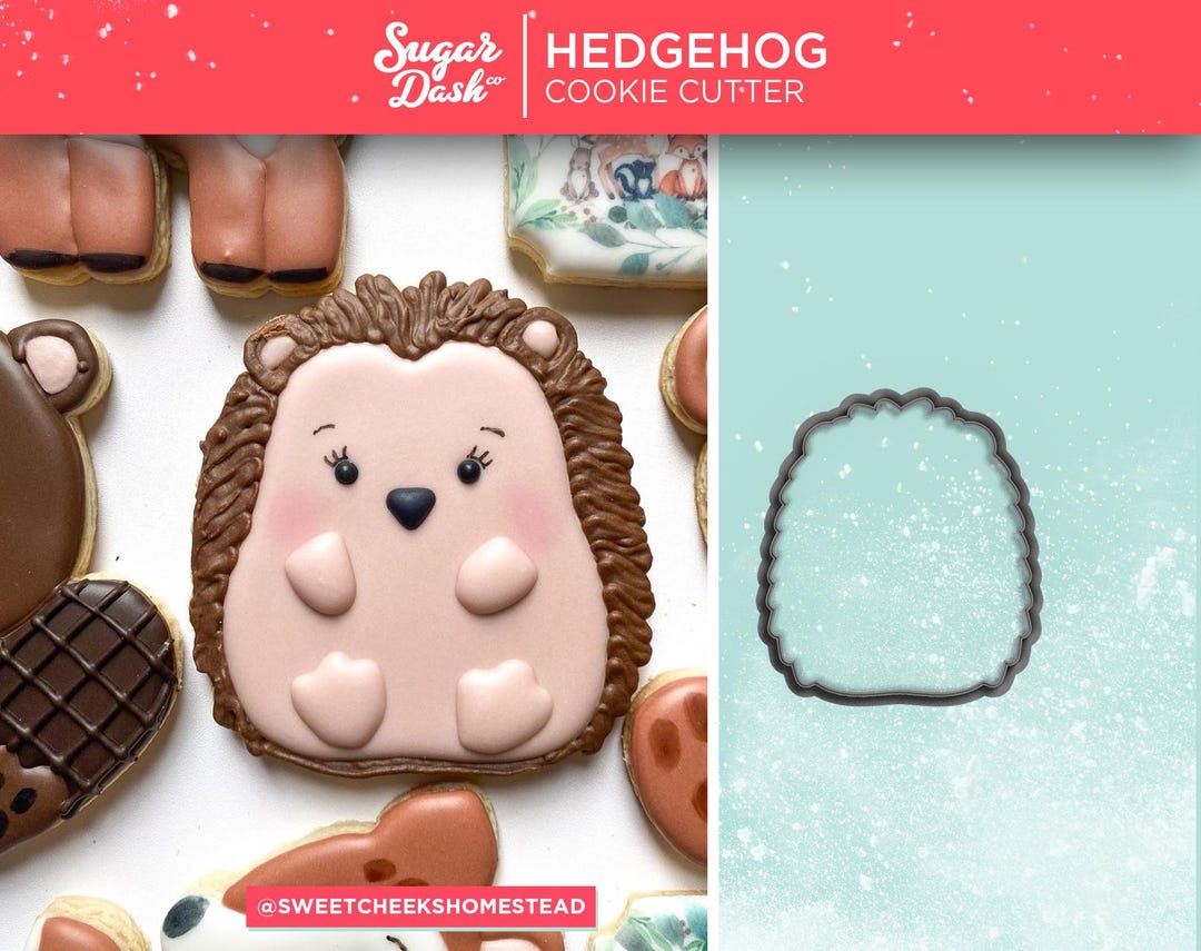 Hedgehog Cookie Cutter - Etsy