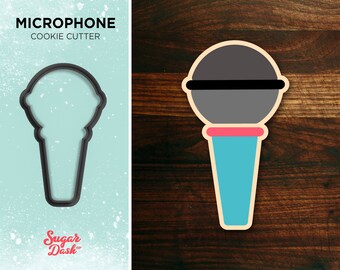 Microphone Cookie Cutter - Etsy