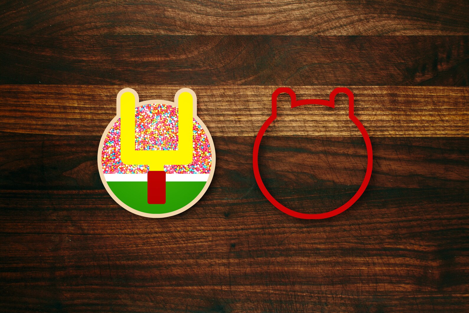 Football Game Day Cookie Cutter Set of 5 - Etsy