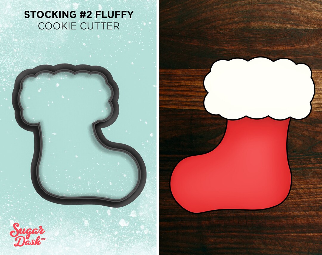 Christmas Stocking Cookie Cutter #2 - Etsy