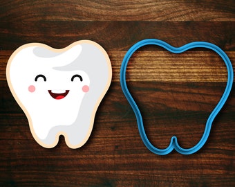 Santa Tooth Cookie Cutter - Etsy