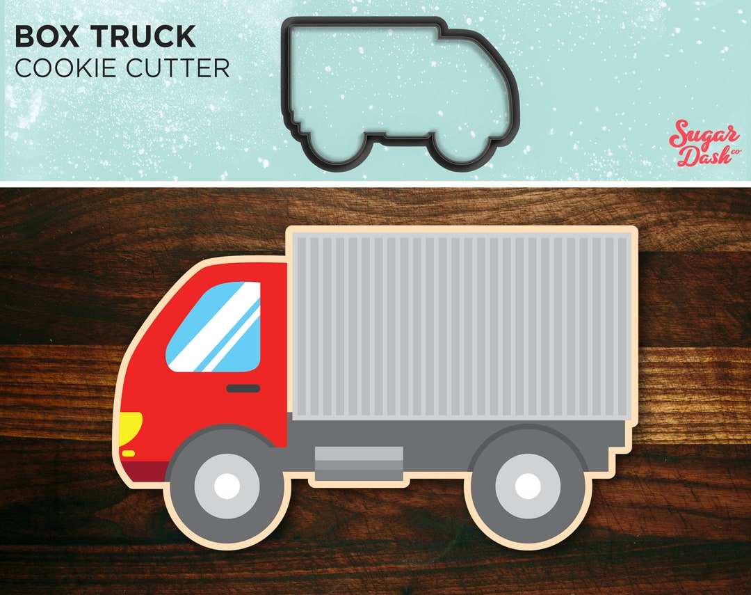 Box Truck Cookie Cutter - Etsy