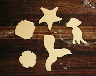 Under the Sea, Sea Creature Cookie Cutter Set. Build Your Own Set - Etsy