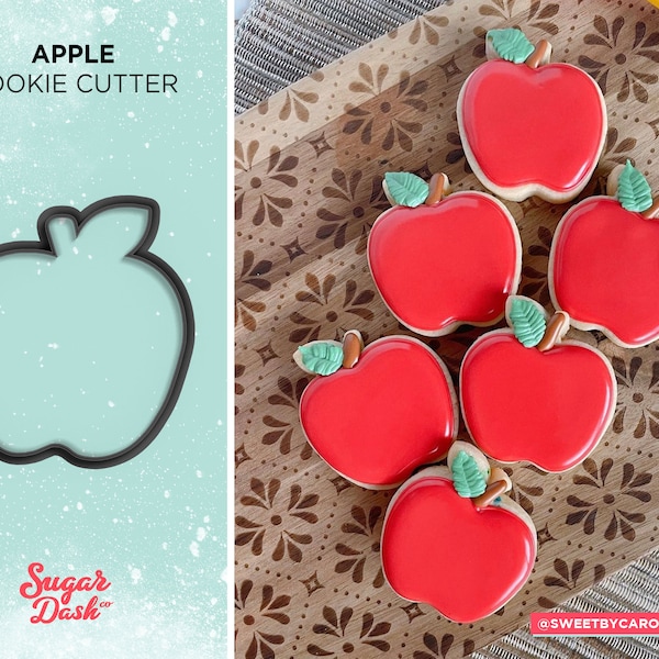 Apple Cookie Cutter - Etsy