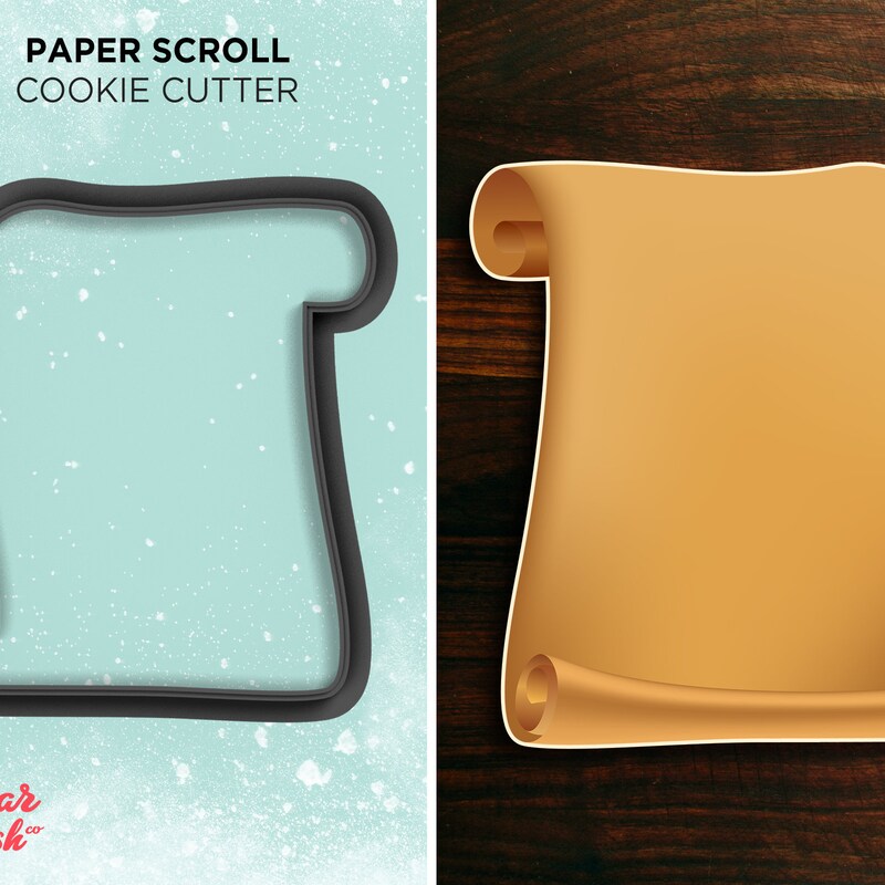 Scroll Cookies - Etsy