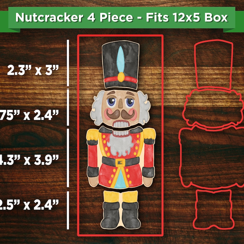 Nutcracker Cookie Cutter - Etsy Canada
