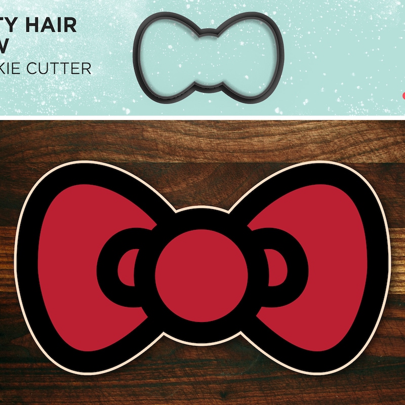 Hello Kittys Hair Bow - Etsy