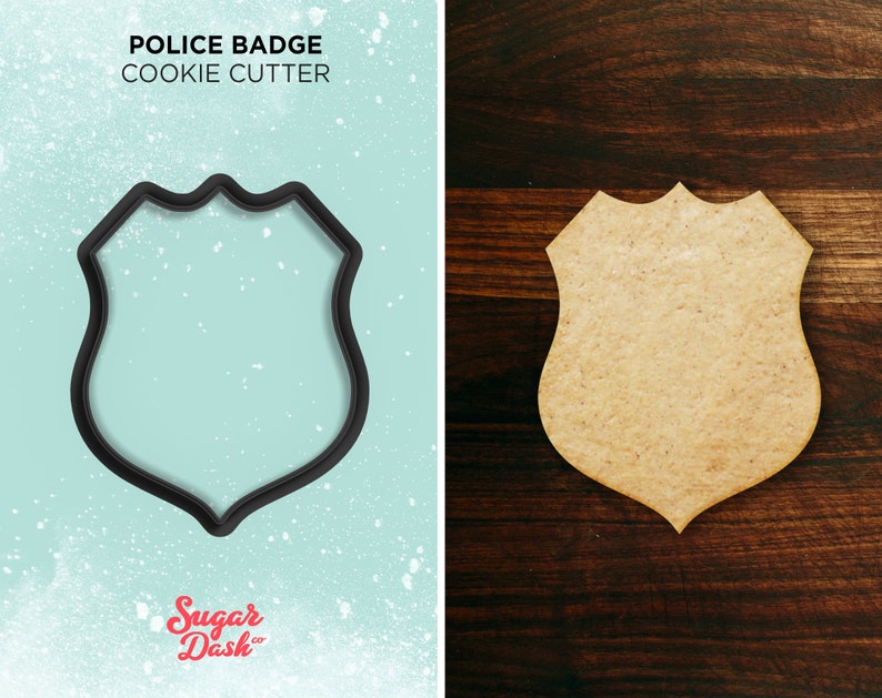 Police Badge Cookie Cutter - Etsy
