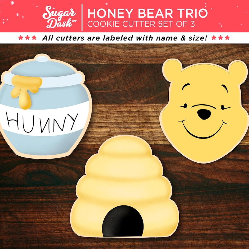 Cookie Cutter Set Bear - Etsy