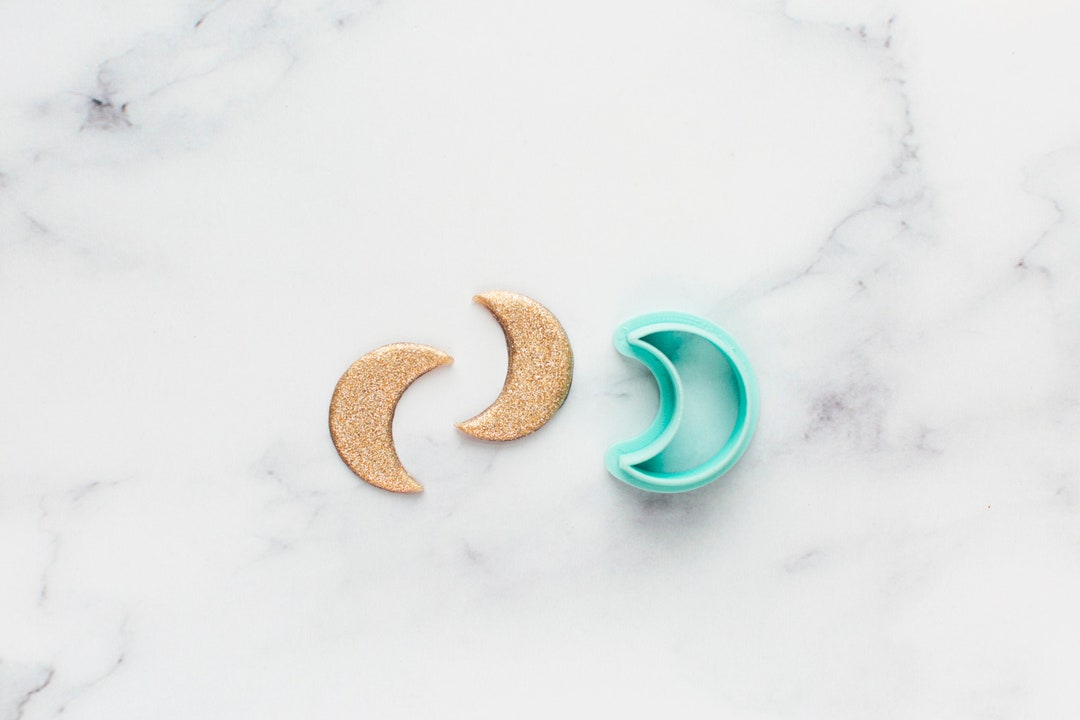 Moon Cutter for Polymer Jewelry and Earrings Stud - Etsy