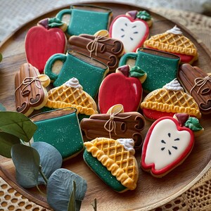 Cozy Fall Cookie Cutters Set of 4 - Etsy