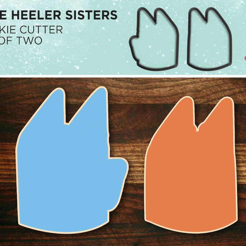 Cookie Cutter Set Bluey - Etsy
