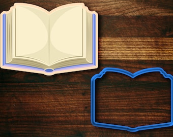 Open Book Cookie - Etsy