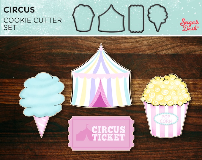 Circus Tent Cookie Cutter - Etsy