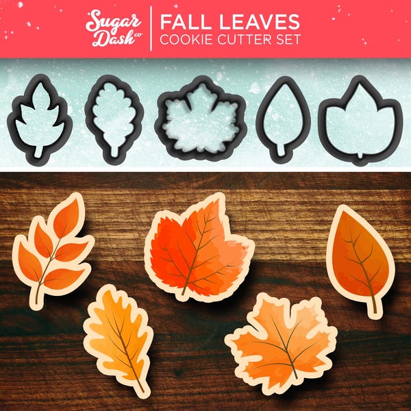 Leaf Cookie Cutter - Etsy