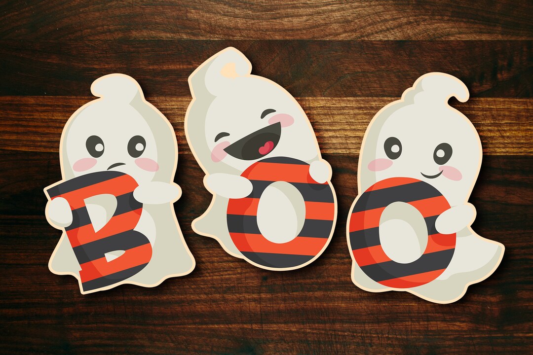 Halloween Boo Ghost Cookie Cutter Set - Etsy